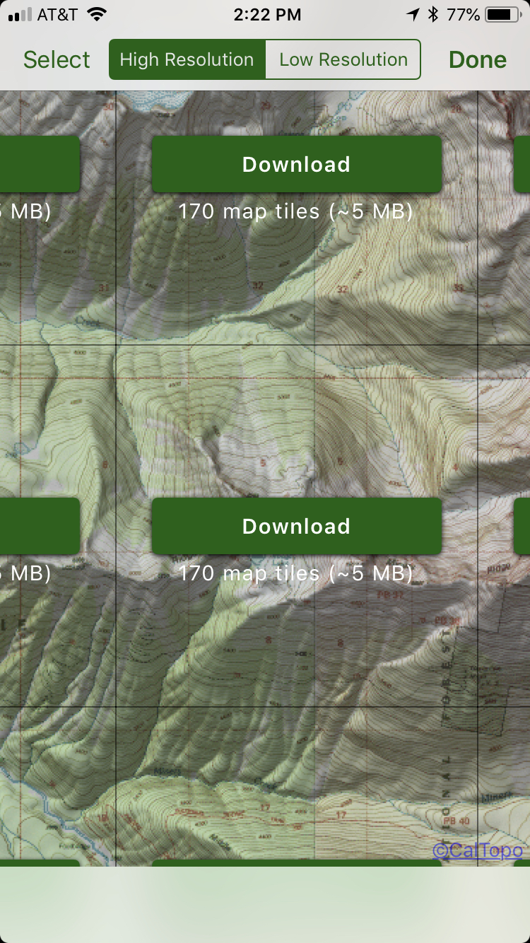 Using Topo Maps+ Offline | Glacier Peak Studios