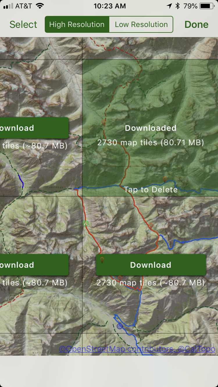 Using Topo Maps+ Offline | Glacier Peak Studios