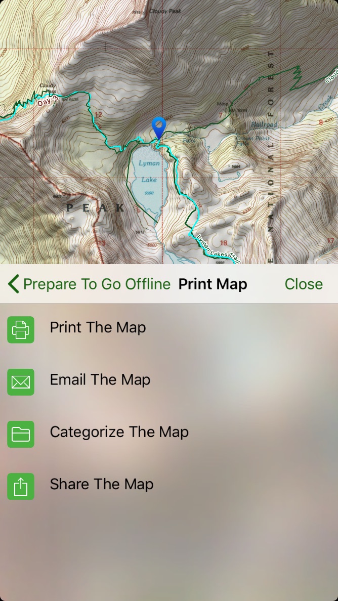 Printing Topo Maps | Glacier Peak Studios