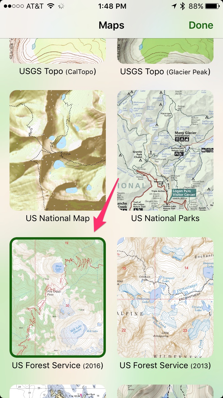 2016 US Forest Service Topographic Map | Glacier Peak Studios