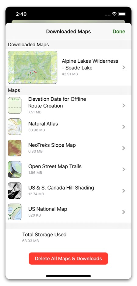 Managing Downloaded Maps | Glacier Peak Studios