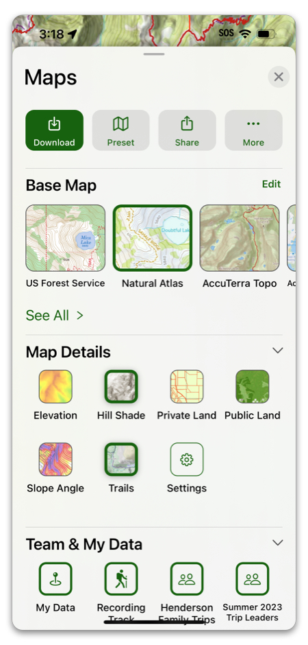 Advanced Map Dashboard | Glacier Peak Studios